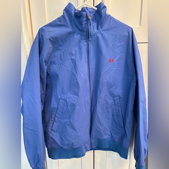 Fred Perry | Jackets & Coats | Fred Perry Wind Breaker Jacket Blue ...